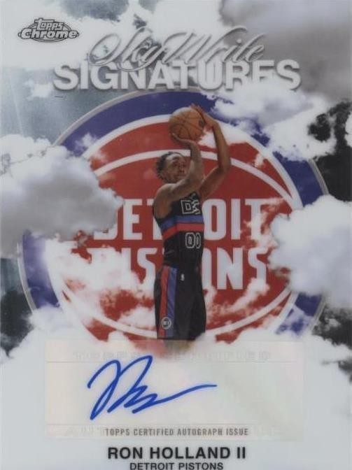 2025-26 Topps Chrome - Sky-Write Signatures Ron Holland II #SWS-RH (AU ...