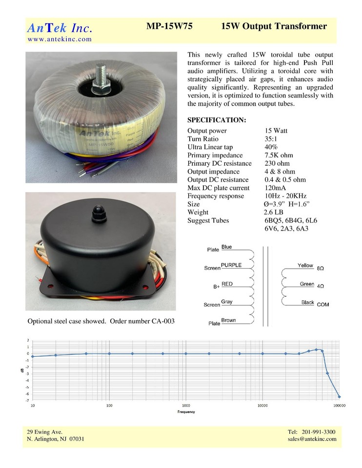 ST-70 Tube Amplifier DIY Kit - Toroidal Power & Output Transformers STA ...
