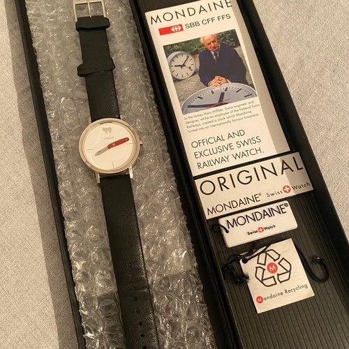 Mondaine Swiss Rail VICTORINOX Cow Limited Edition Watch Used | eBay