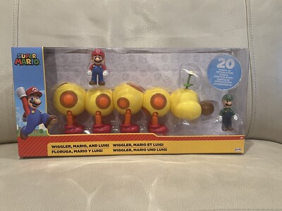 Super Mario Wiggler, Mario And Luigi Toy Set - Brand New | eBay