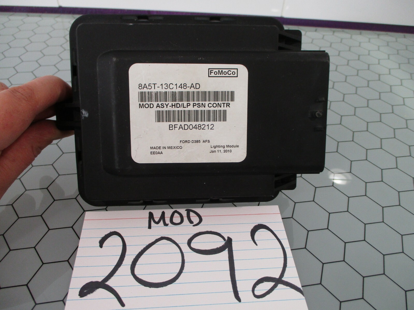 09 10 11 12 13 Lincoln MKS MKT Adaptive Headlight Control Module Used ...