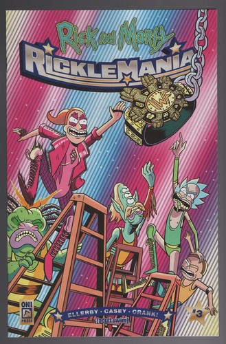 Rick and Morty Ricklemania #3 1st Printing Marc Ellerby Regular Cover ...