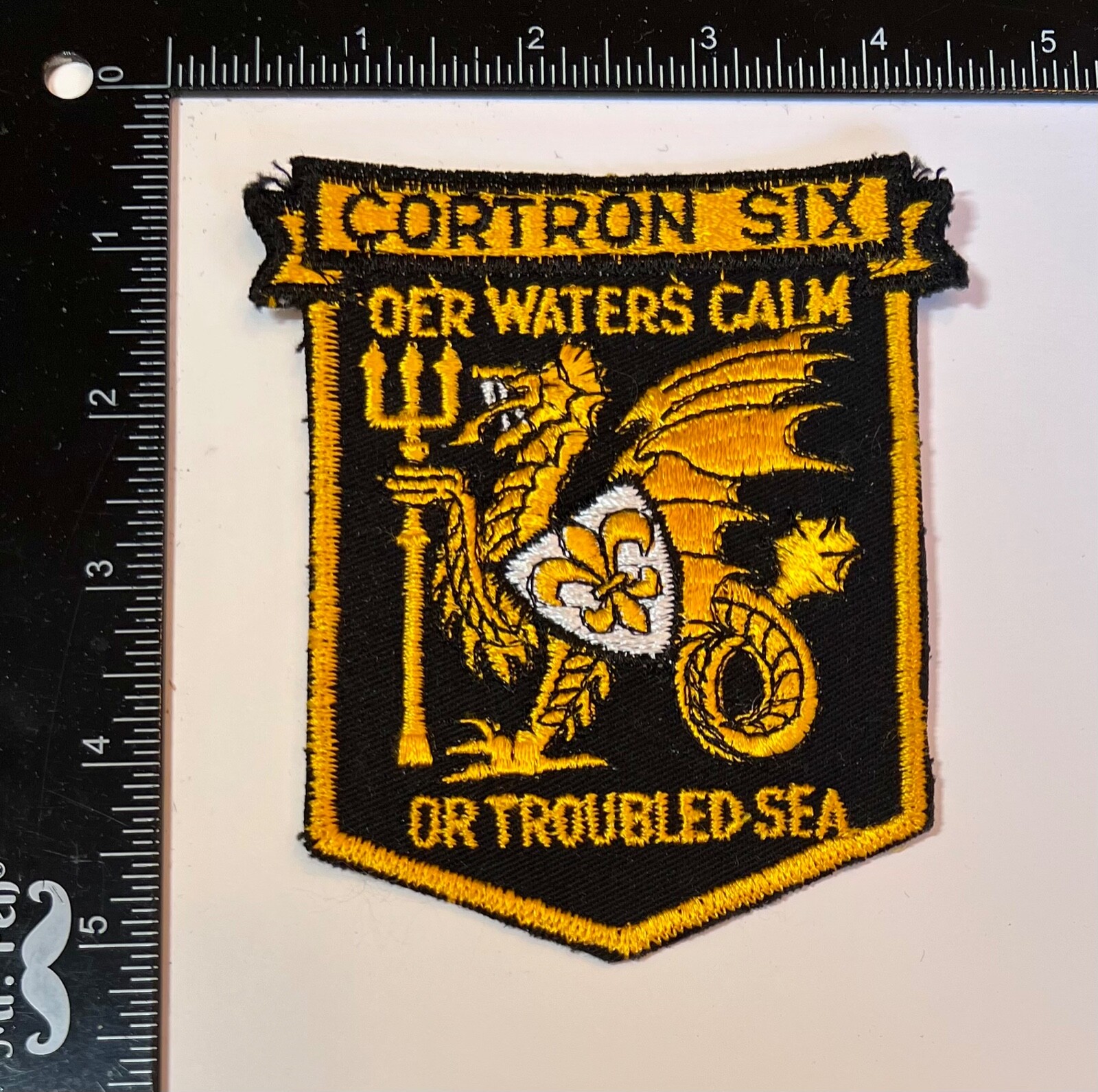 Cold War USN US Navy CORTRON Six 6 Escort Squadron Patch | eBay