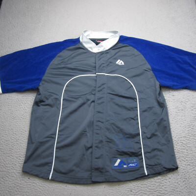 Vintage Magic 32 Jacket Mens 2XL XXL Gray Practice Warm Up Basketball ...