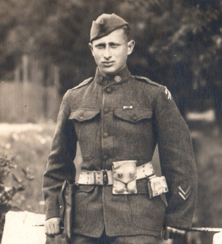 RPPC WWI Army Soldier Colt Pistol Ammo Pouch Real Photo Postcard 3rd ...