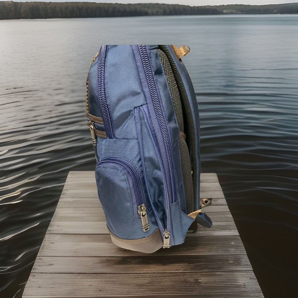 New-Tumi Alpha Bravo Knox Backpack 222681 Navy Expandable. | eBay