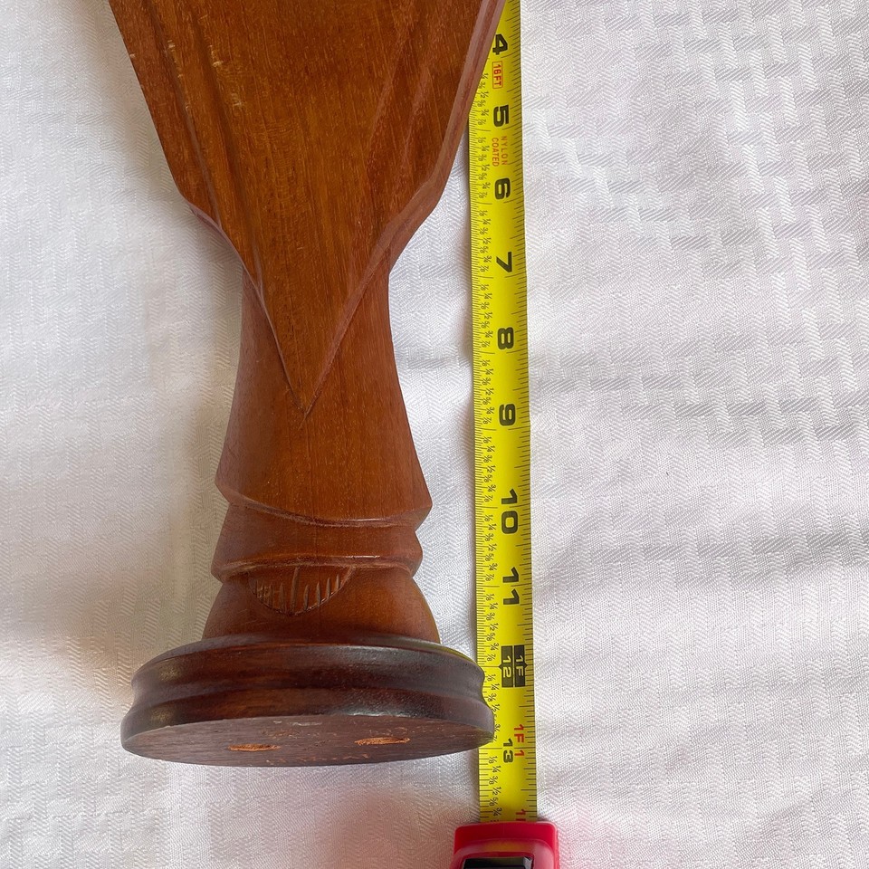 J. Pinal, Jesus Statue, Folk Art, Mexican Wood Carving, Mid-Century ...