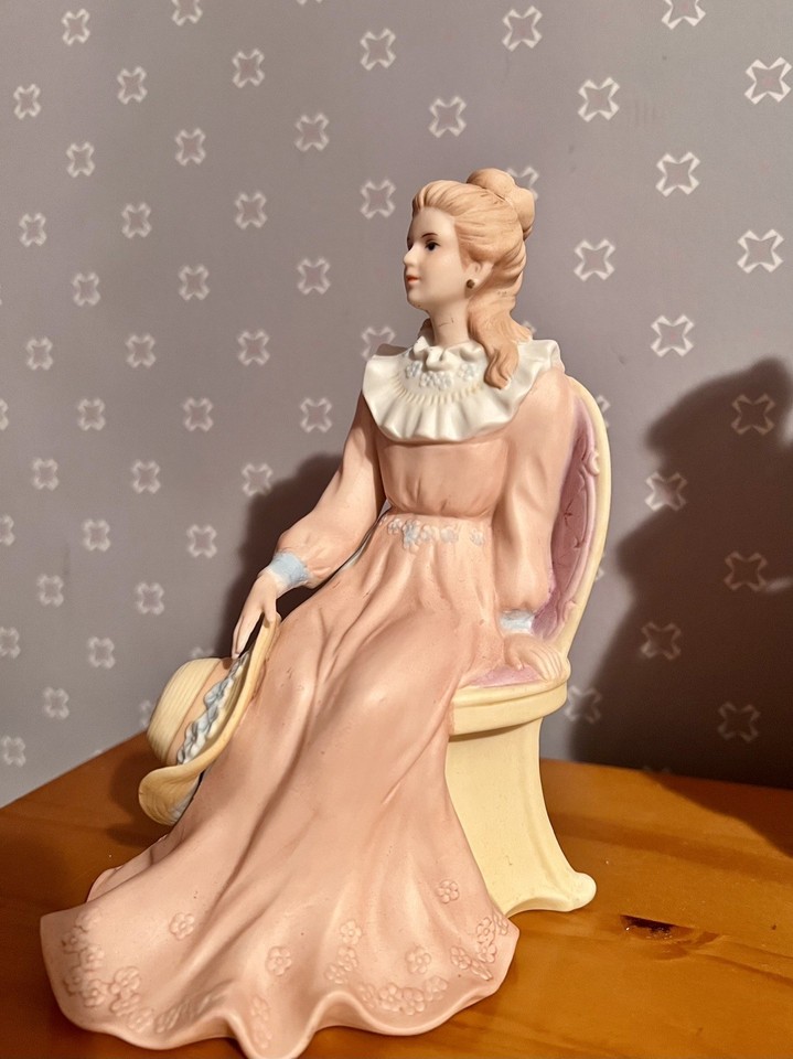 Vintage Homco Porcelain Victorian Lady Figurines-Lot of 3 | eBay