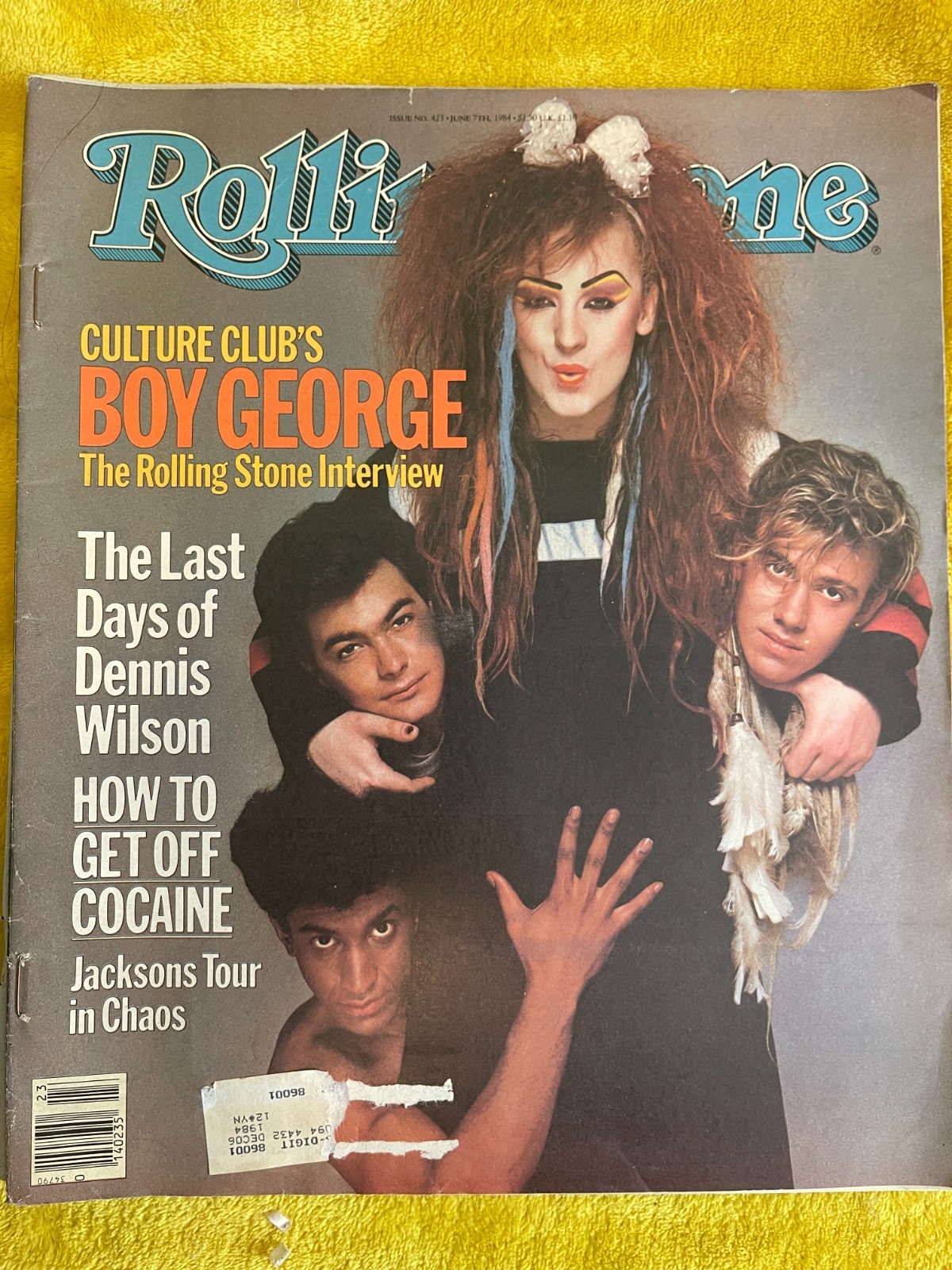 Rolling Stone Magazine - Issue # 423 - Date: 6-7-1984 - Culture Club | eBay