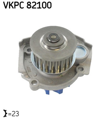 Wasserpumpe Motorkühlung SKF VKPC 82100 für FIAT FORD KA PANDA 500 ...