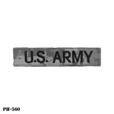 US Army Hook Back ACU UCP Digital Camo Patch ~ "U.S. Army" Tape ~ NEW ...