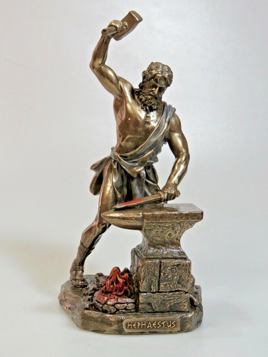 Hephaestus Greek God Statue