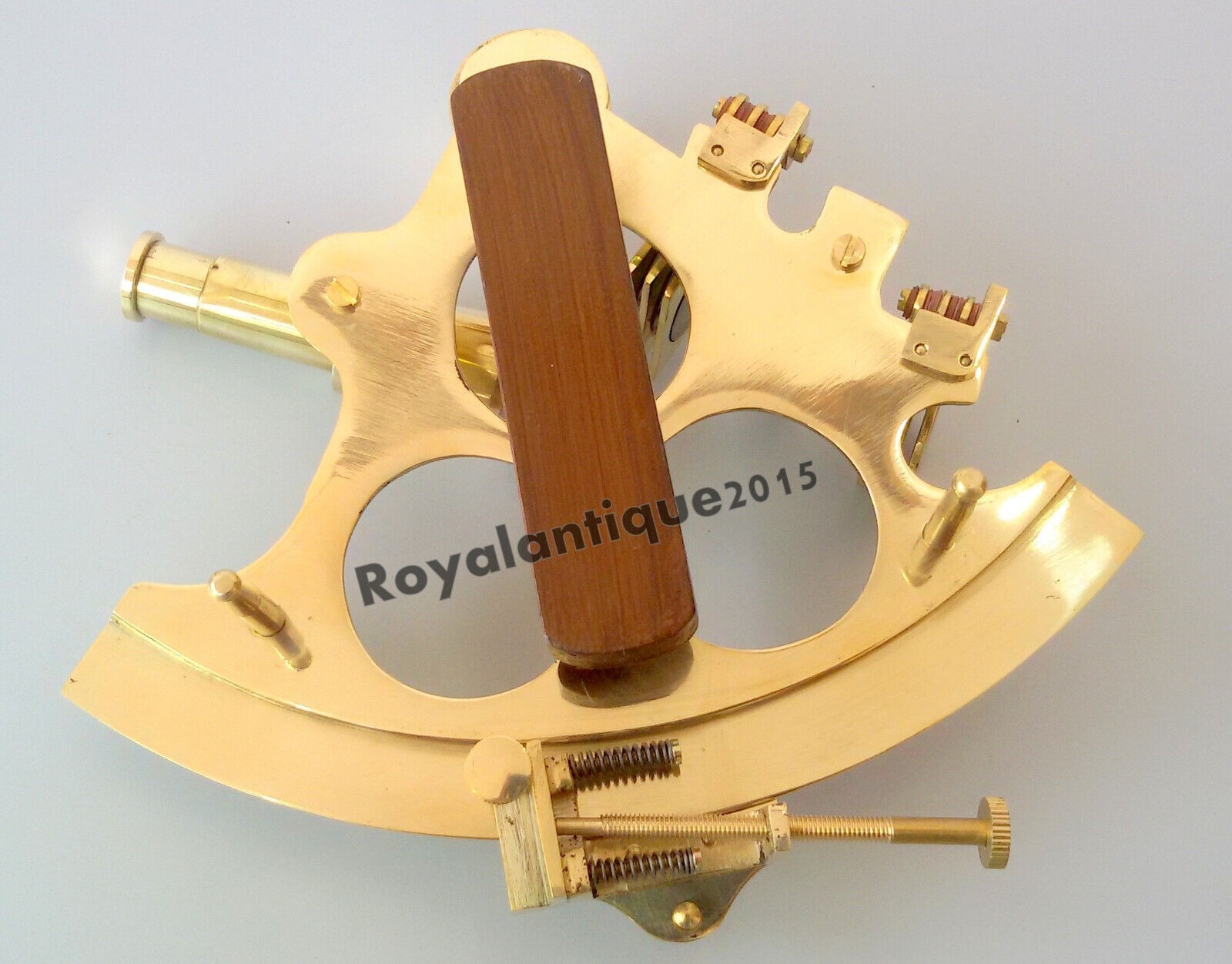 Nautical solid brass sextant 6" maritime Replica marin navigationl ...