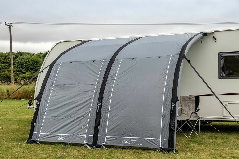 Sunncamp Arco AIR Inflatable Caravan Sun Canopy 300 - 2024 Model SF2014 ...