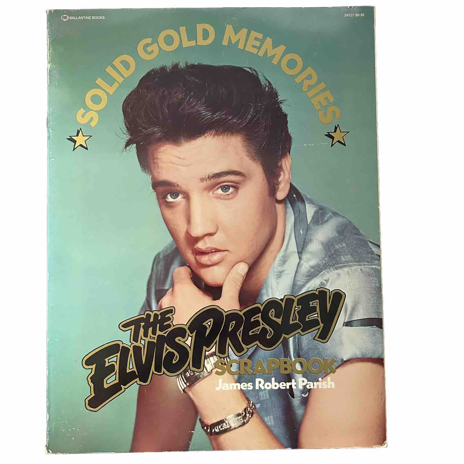 The Elvis Presley Scrapbook - JR Parish - 1975 - 9x12 inch paperback VG ...
