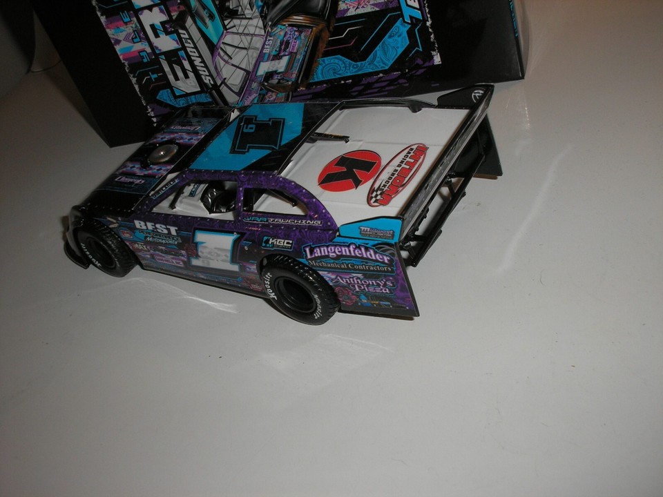 ADC TYLER ERB #1 TERBO 2024 WORLD 100 Outlaw Late Model Dirt Car Purple ...