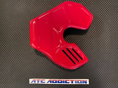 ATC Addiction UNIVERSAL Rear Disc Guard - RED. Honda 350X 200X 250X ...