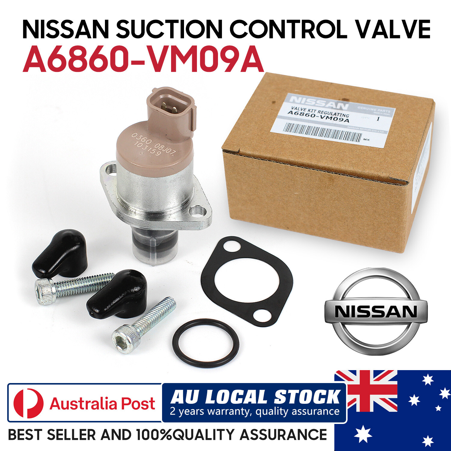 GENUINE Nissan Navara D40M YD25DDTI 2.5L Suction Control Valve SCV ...
