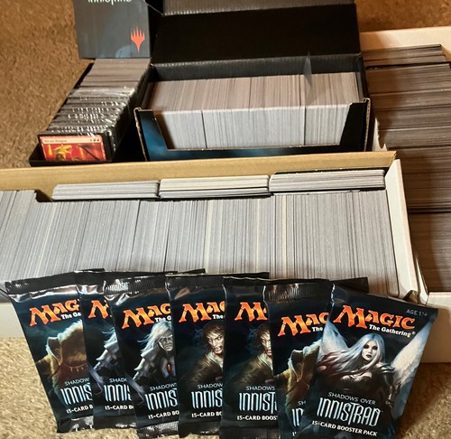 HUGE LOT MAGIC THE GATHERING MTG CARDS SEALED PACKS 2016 2014 NMT 1000s ...
