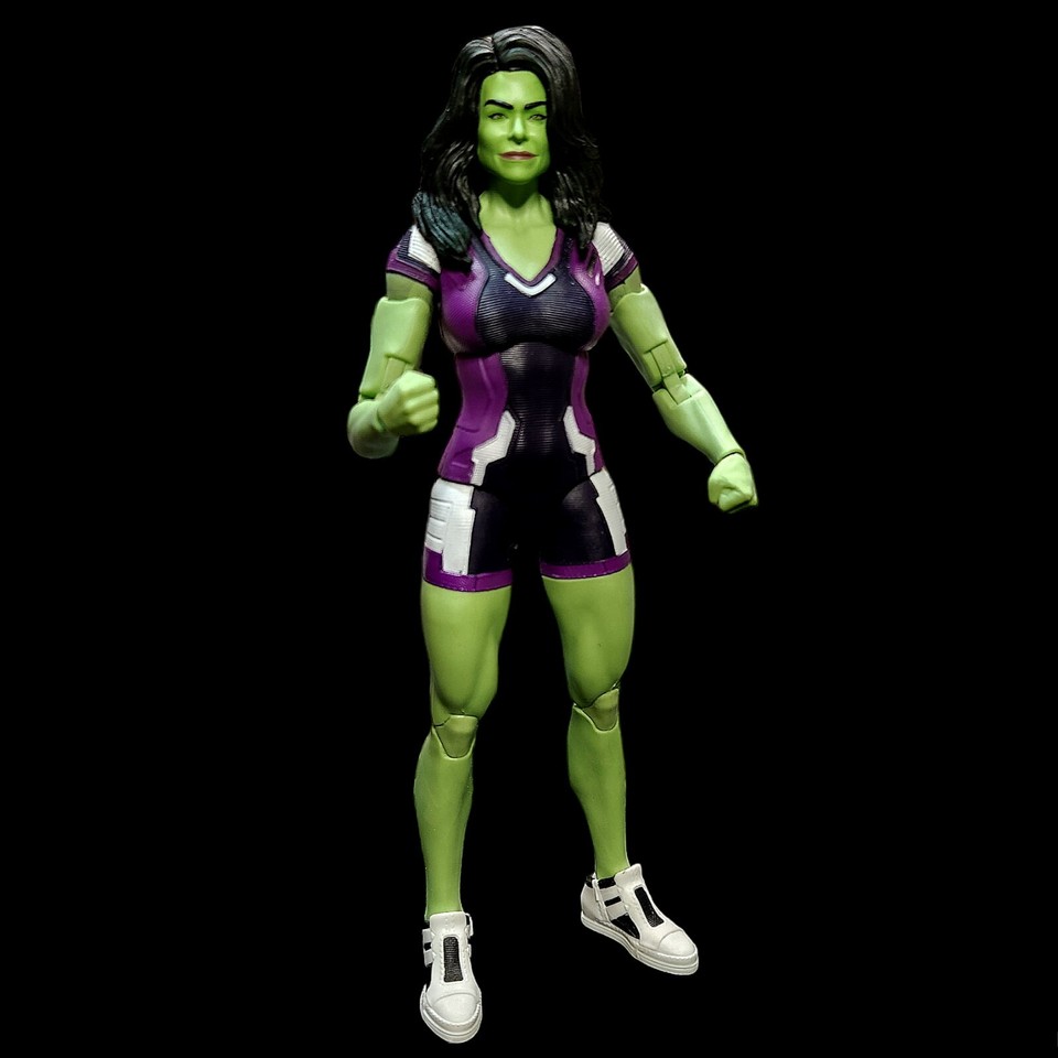Marvel Legends Custom She Hulk PAINTED Jennifer Walters She-Hulk | eBay