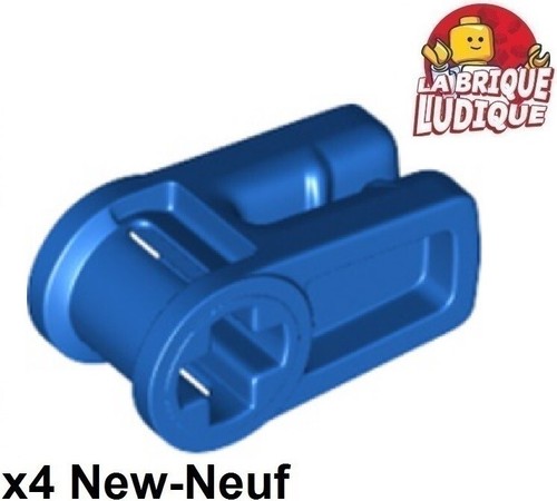 Lego Technic 4X Axle Support Cable Wire Connector Blue 49283 NEW | eBay