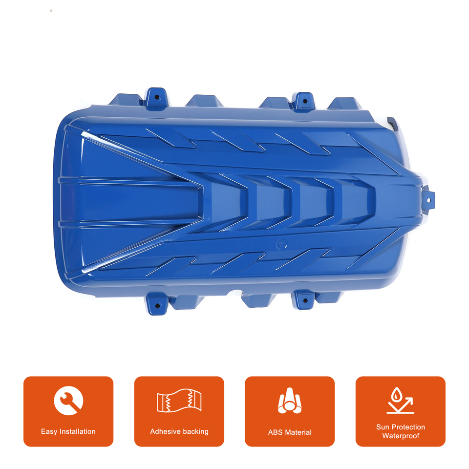 Glossy Blue Engine Cover For 20-Up Corvette C8 GM Factory Style LT2 ABS ...