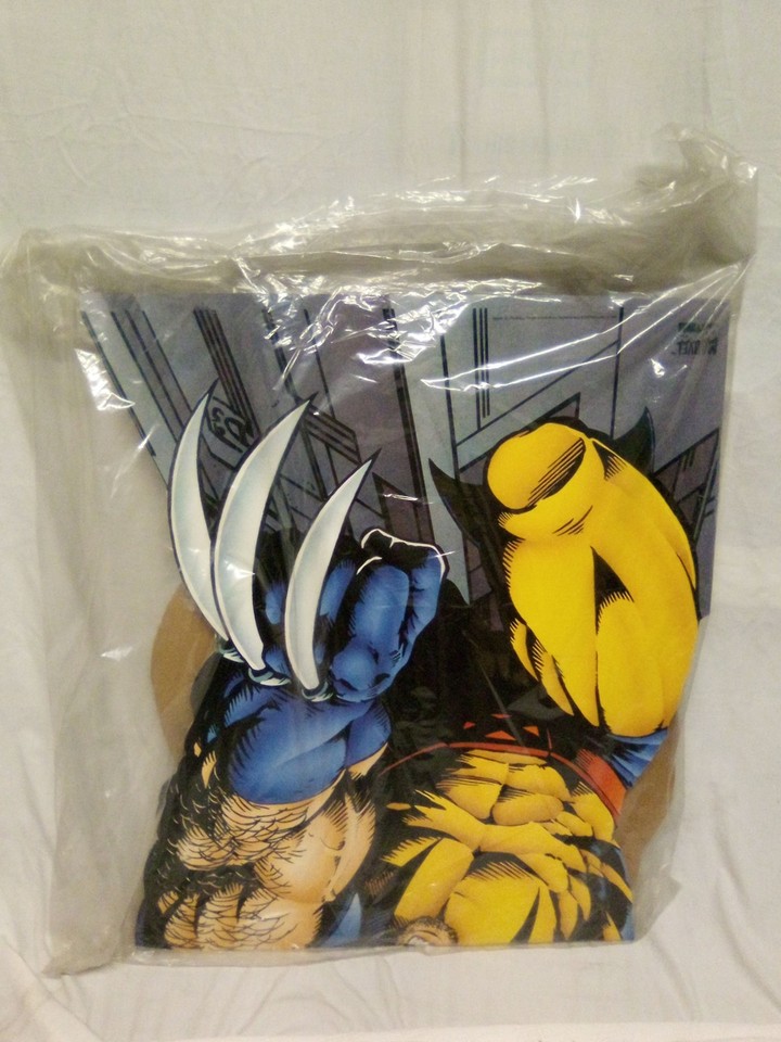 VINTAGE Marvel Comics Wolverine Standee 90s X-Men 64" Never Assembled ...