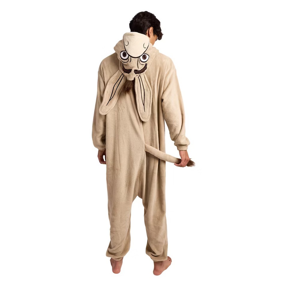 Shrek Donkey Adult Long Sleeve Hooded Kigurumi Cosplay Costume Suit ...