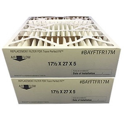 Filters Fast 17.5x27x5 2-PACK Replacement For Trane BAYFTFR17M Perfect ...