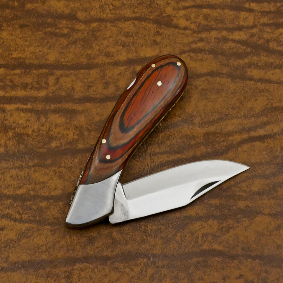 Rody Stan HAND MADE D2 STEEL BLADE POCKET FOLDING KNIFE - BACK LOCK ...