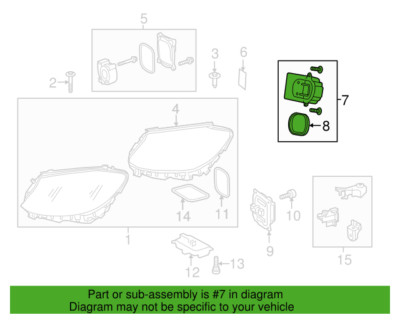 Mercedes Benz Genuine S 63 65 AMG S 550 S 560 2015-2021 Left Led Unit ...