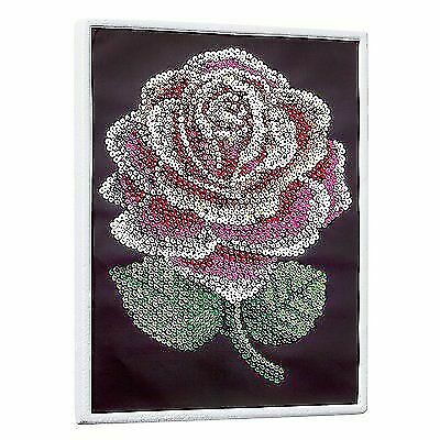 KSG Arts and Crafts Sequin Art 1001 Red Rose Picture Kit Containing ...