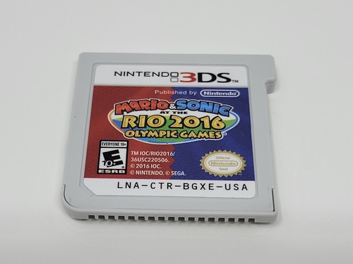 Mario & Sonic at the Rio 2016 Olympic Games Nintendo 3DS Game Only Free ...