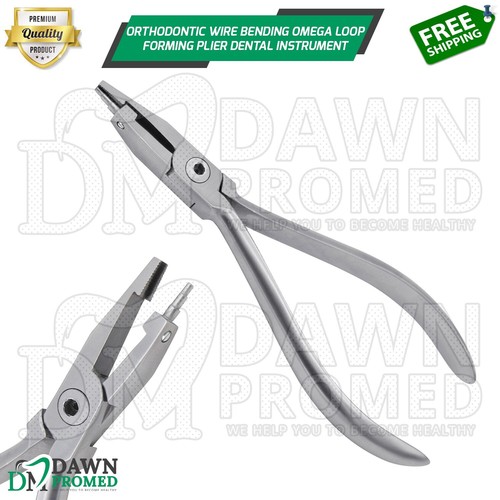 Orthodontic Wire Bending Omega Loop Forming Plier Dental Instrument ...
