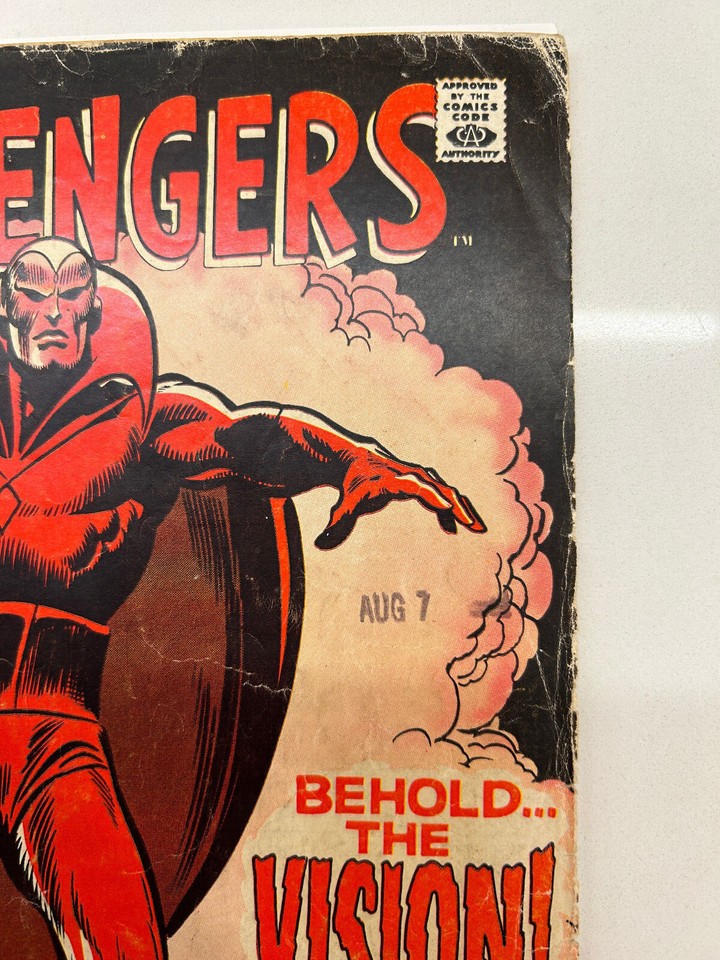THE AVENGERS #57 (1968) - 1st appearance of The Vision | eBay