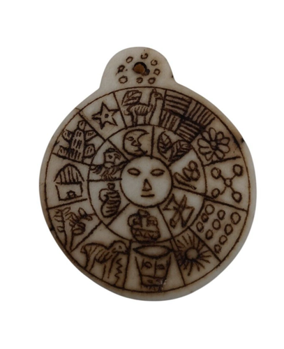 Handmade Inca Calendar Necklace Sacred Time Measurement Andes | eBay