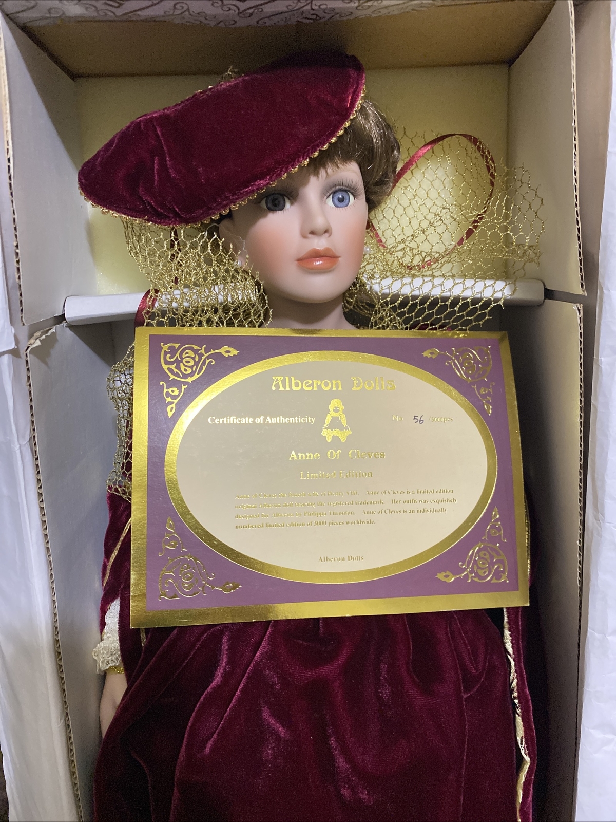 alberon porcelain doll limited edition | eBay UK