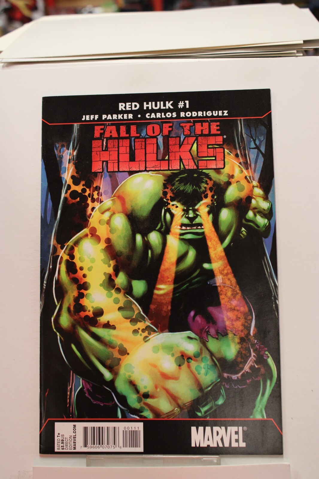 FALL OF THE HULKS RED HULK #1 (2010) Hulk, Jeff Parker, Marvel Comics ...