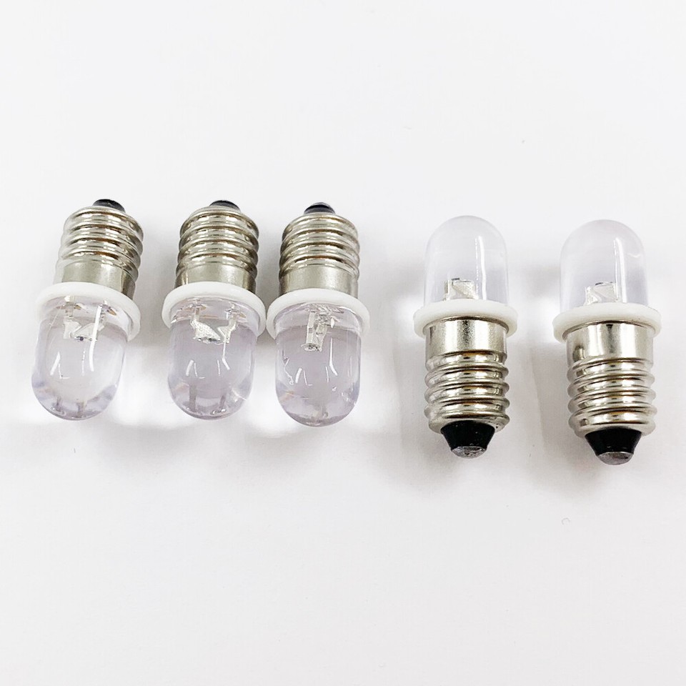 5pcs E10 led Indicator Bulb 12v18v24v Warning Automobile instrument ...