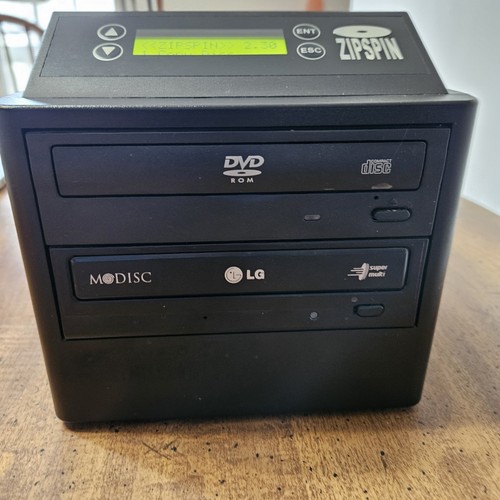 Zipspin CD & DVD Duplicator - DVD Master Copier Tested And Working | eBay