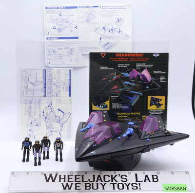 Shadow Bat W/ Parasites 100% Complete Starcom 1986 Coleco Action Figure ...