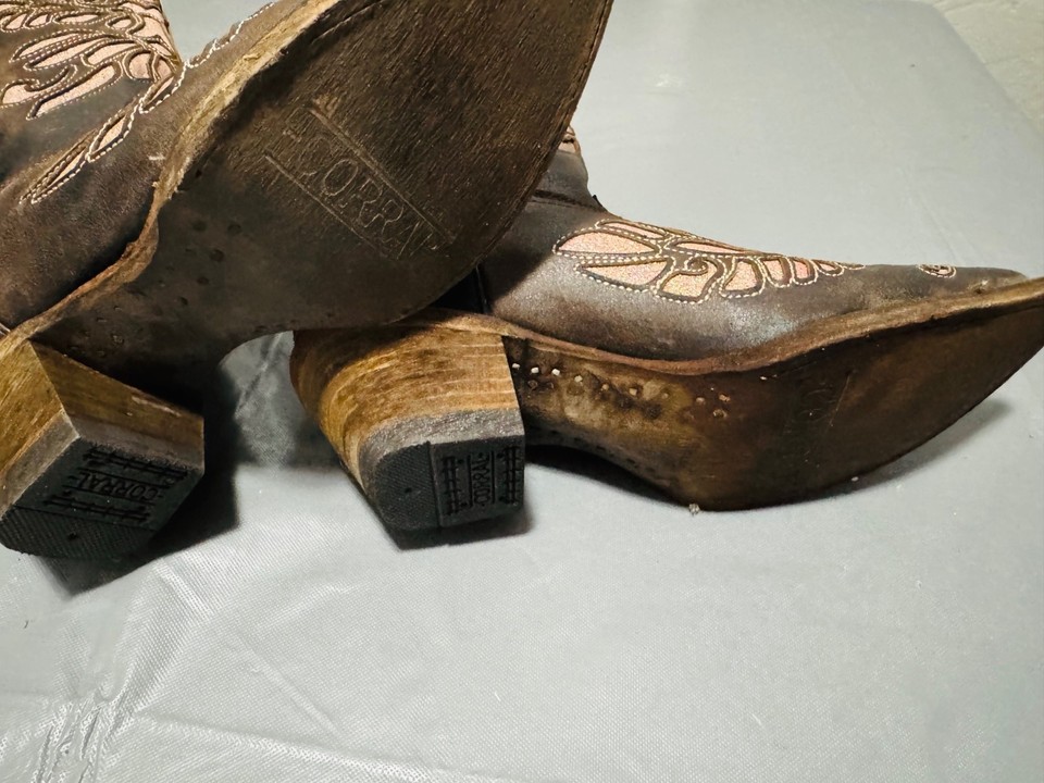 Corral West Womens Boots 8.5 M New with tags Boot Barn Brown with ...