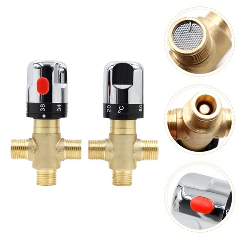 Constant Temperature Water Mixing Valve Copper Shower | eBay