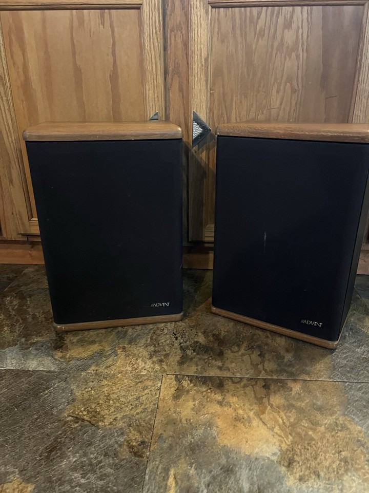 Baby Advent II Vintage Bookshelf Speakers Pair | eBay