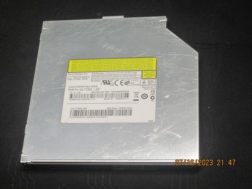 Sony DVD CD Rewritable (Model AD-7700S) Laptop Disc Drive | eBay
