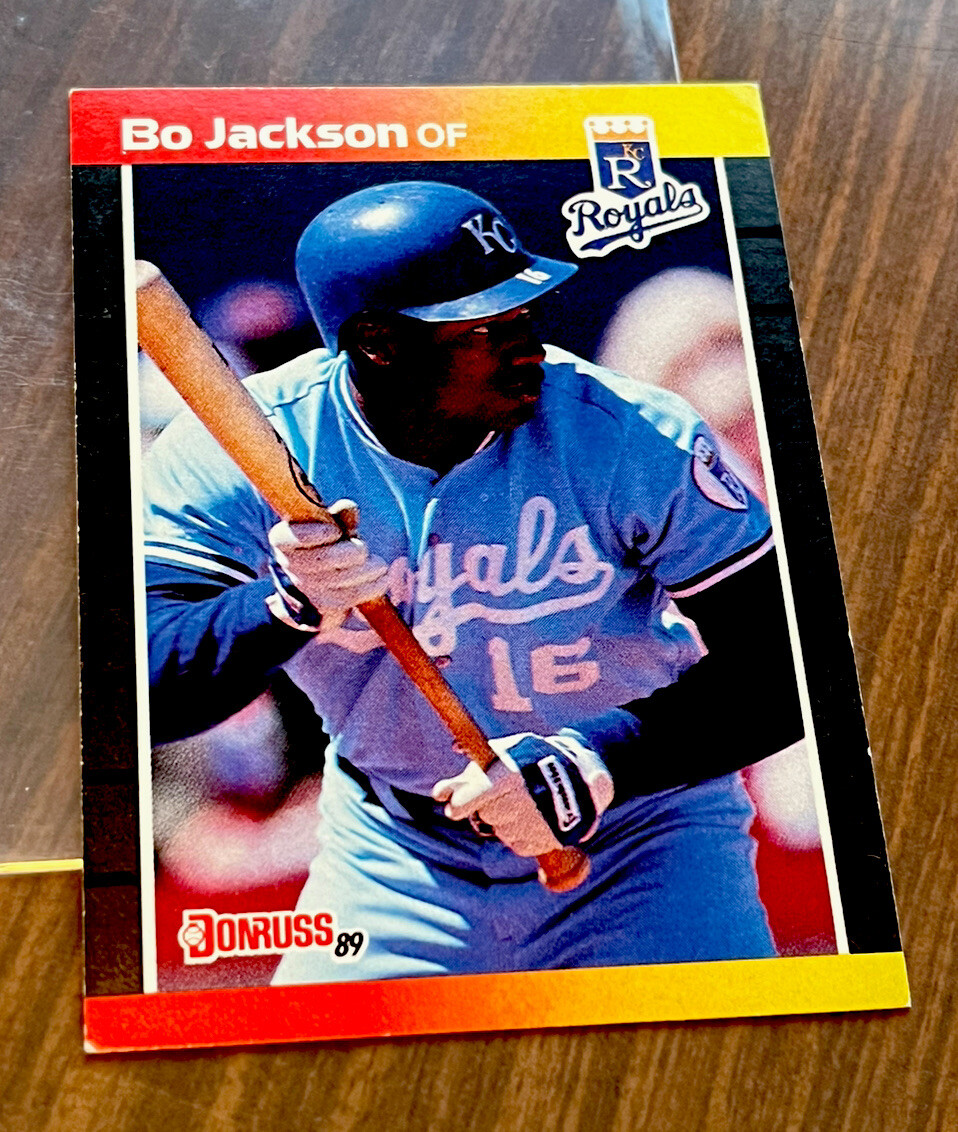 Bo Jackson 1989 Donruss Card # 208 - Kansas City Royals | eBay