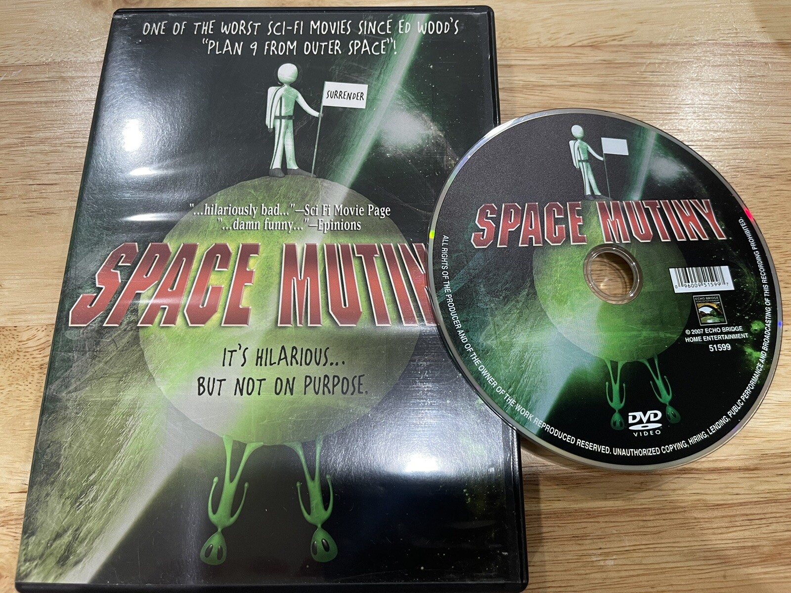 Space Mutiny DVD, 2007 Reb Brown Cameron Mitchell John Phillip Law Cult Classic 96009515997| eBay