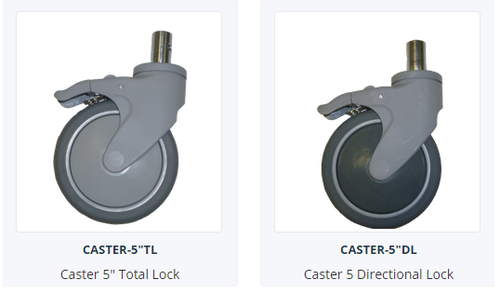Broda Seating Wheelchair Caster Wheels All Types! Fixed Locking ...