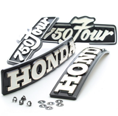 Honda CB 750 Four K3-K6 Tank Seitendeckel Embleme Side Cover Fuel Tank ...