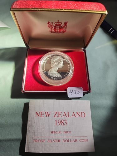1983 NEW ZEALAND SPECIAL ISSUE PROOF DOLLAR LOT#433 | eBay